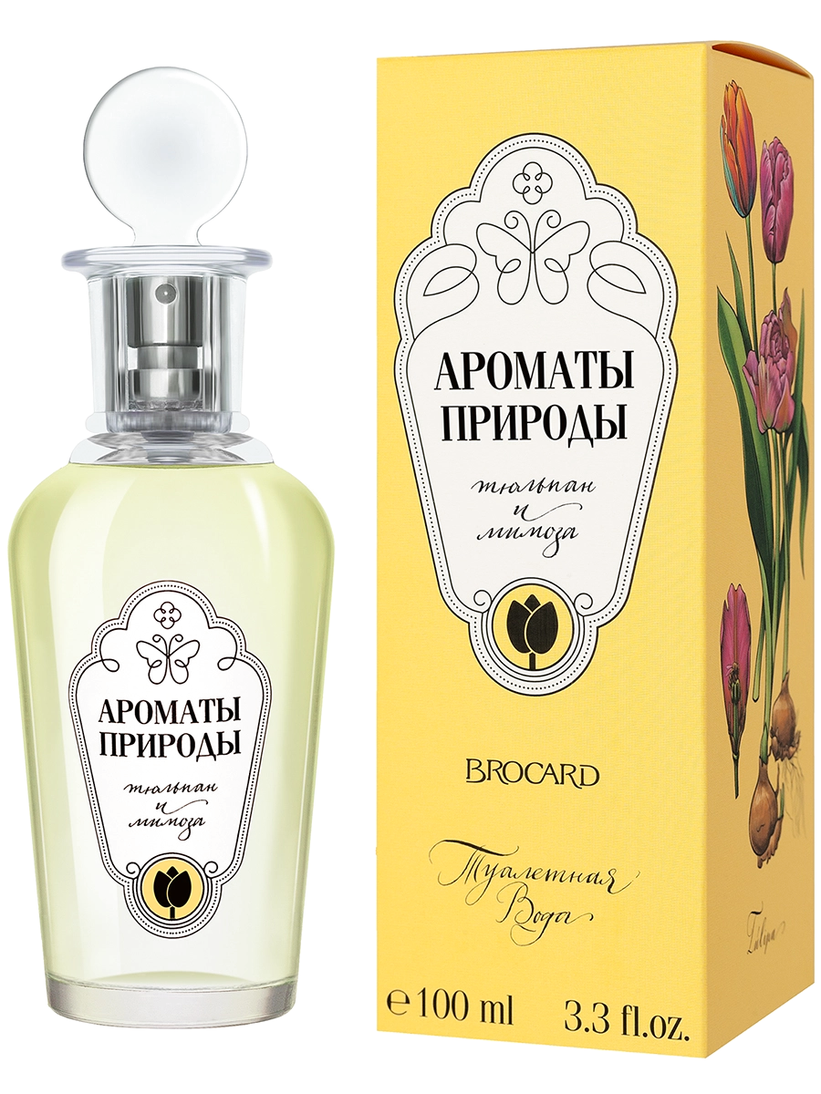 Женские духи Брокард Тюльпан и Мимоза 100 мл - Brocard Ароматы Природы