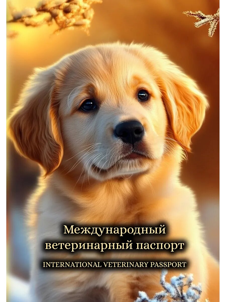 Ветеринарный паспорт с аудио-записью