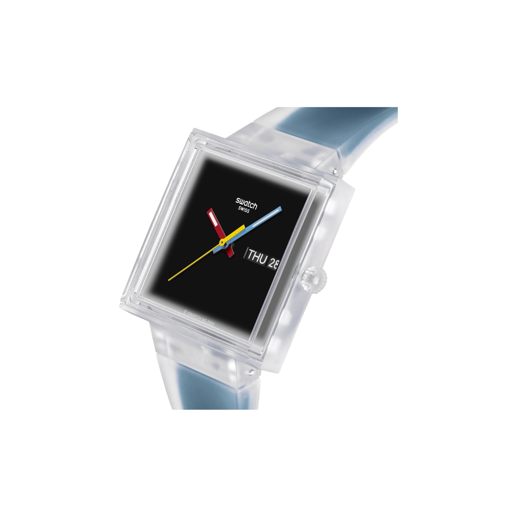 Наручные часы Swatch, черный — фото 1