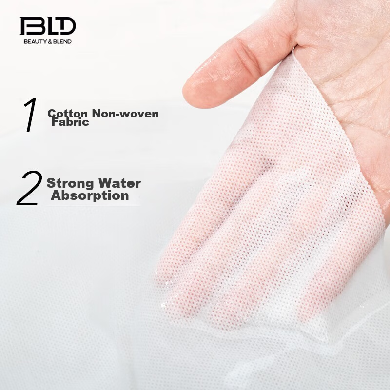 Beautyblend Disposable Facial Cleansing Wipes, Soft Cotton Wipes, Extra Large And Thick, Roll-Up Design, Beauty Salon Face Towels