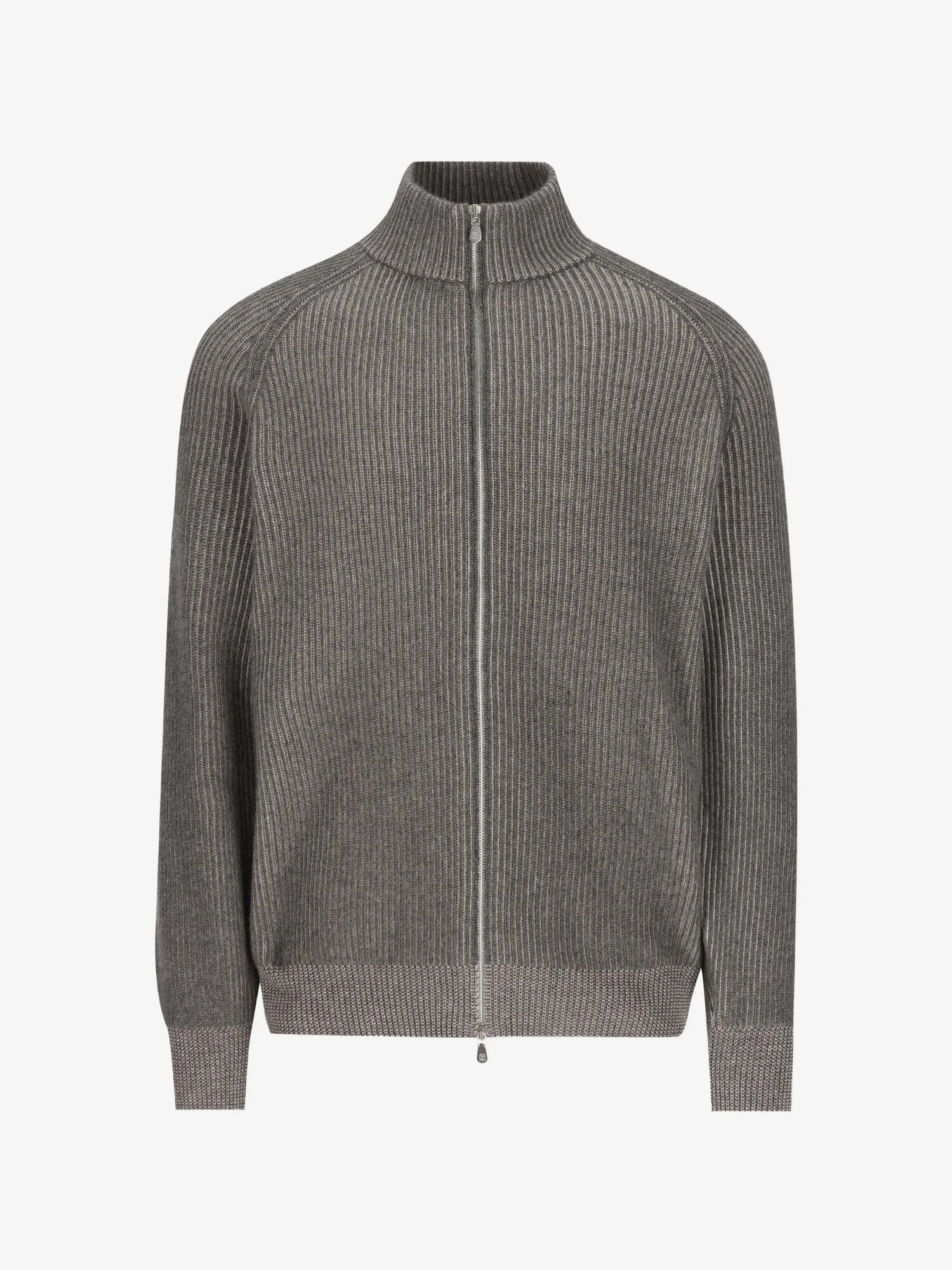 Кардиган Ribbed-knit zip-up cardigan