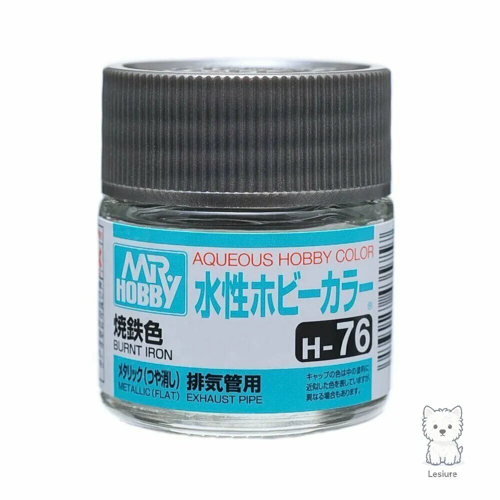 MR.HOBBY Краска акриловая H-76 Burnt Iron, 58 г.