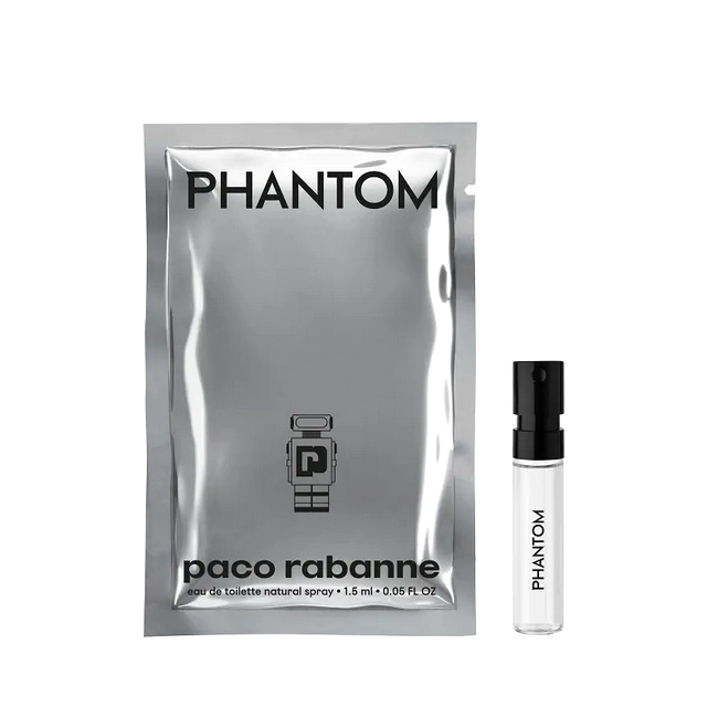 Paco Rabanne Phantom для мужчин туалетная вода 1.5 мл сэмпл - Пако Рабан Фантом пробник духов