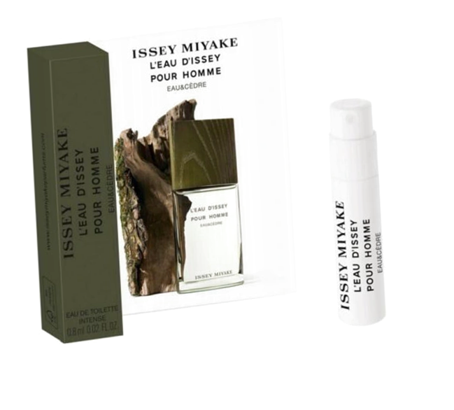 Мужской сэмпл Issey Miyake L Eau D Issey Pour Homme Eau and Cedre - 0.8 мл
