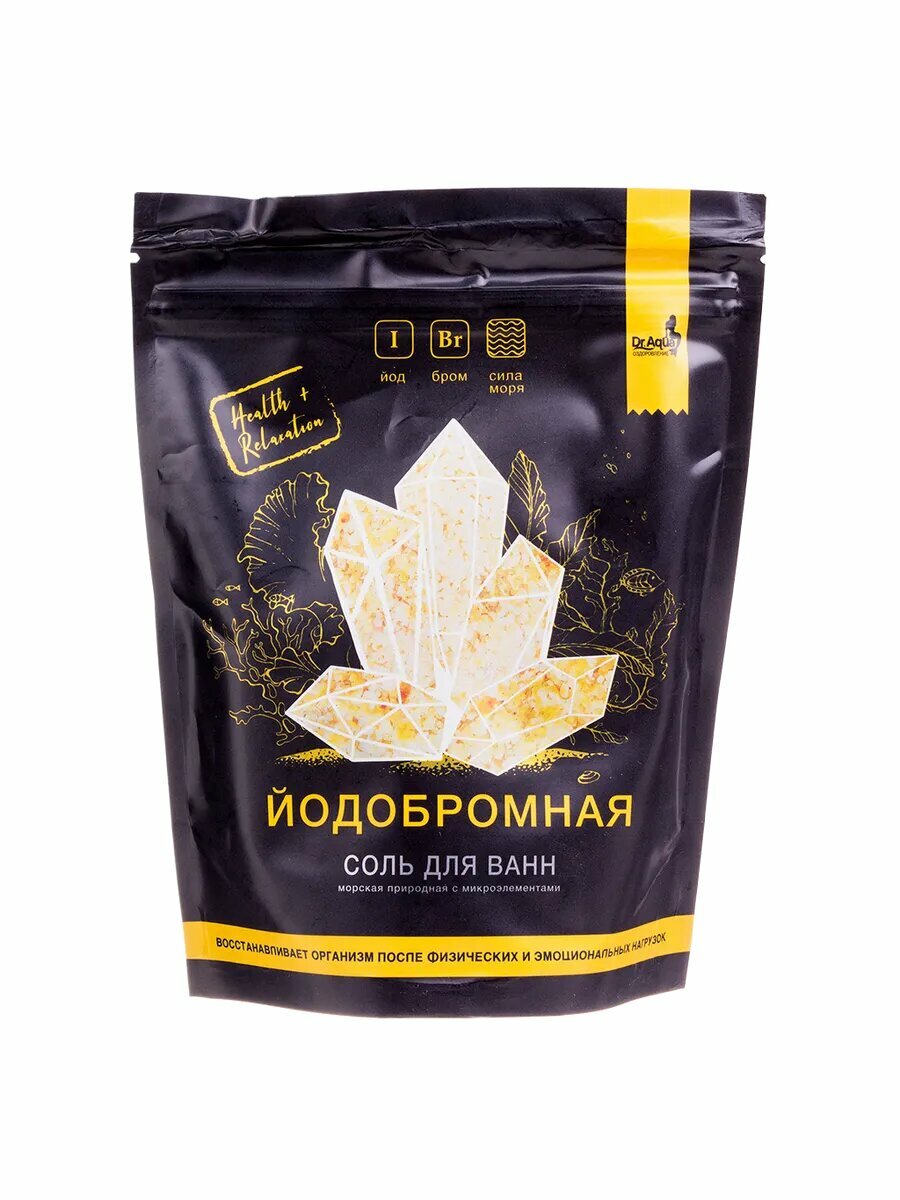Соль для ванн Dr.Aqua морская йодобромная 700 г 1 шт