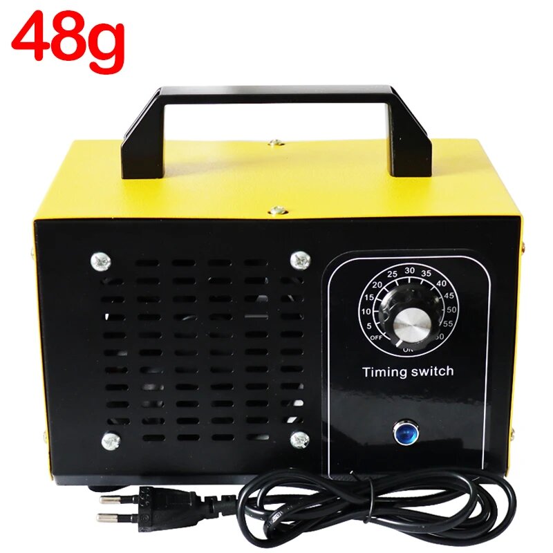 Озонатор-очиститель воздуха ATWFS 220V 60г/48г, очиститель воздуха, дезинфекция озоном, стерилизация, озонатор для удаления формальдегида-48г 220в