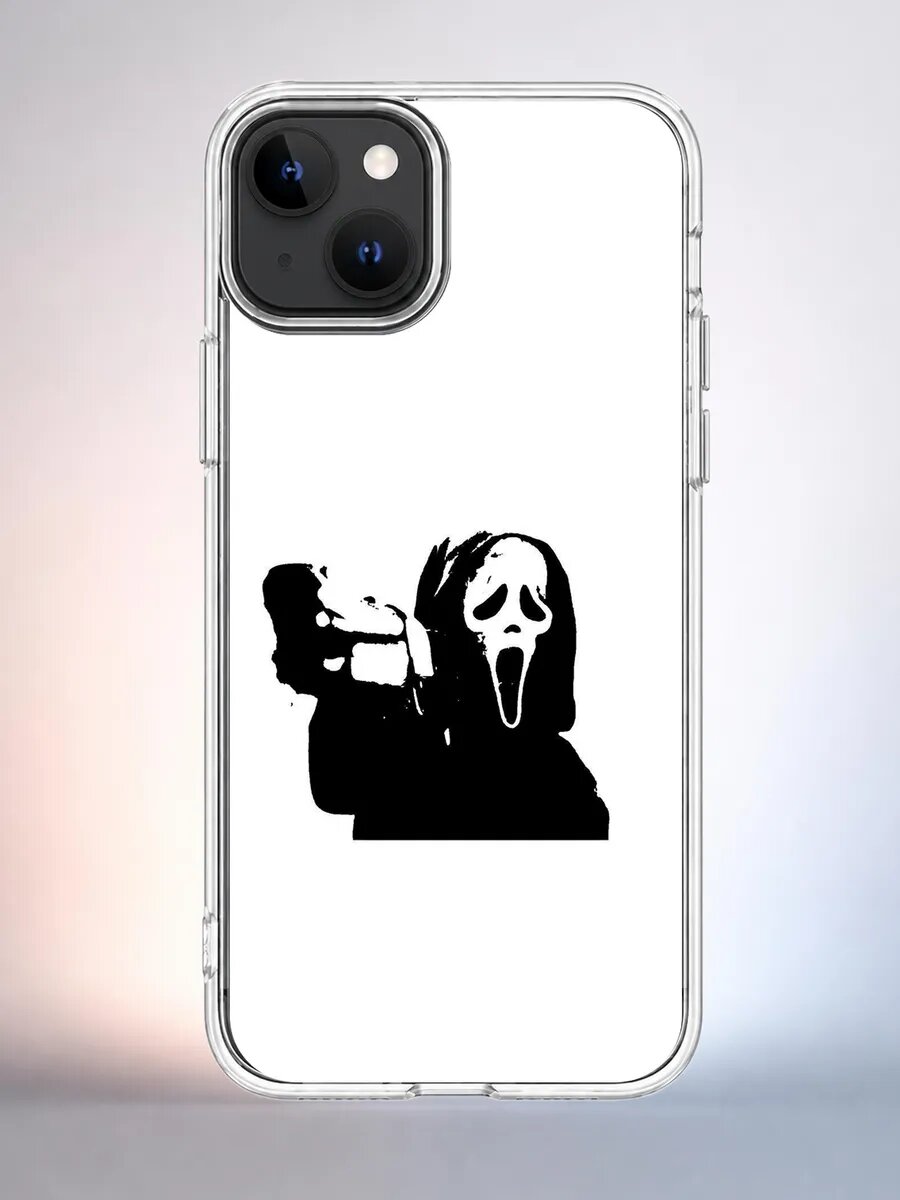 Чехол iPhone 13 гоуствейс крик силиконовый прозрачный