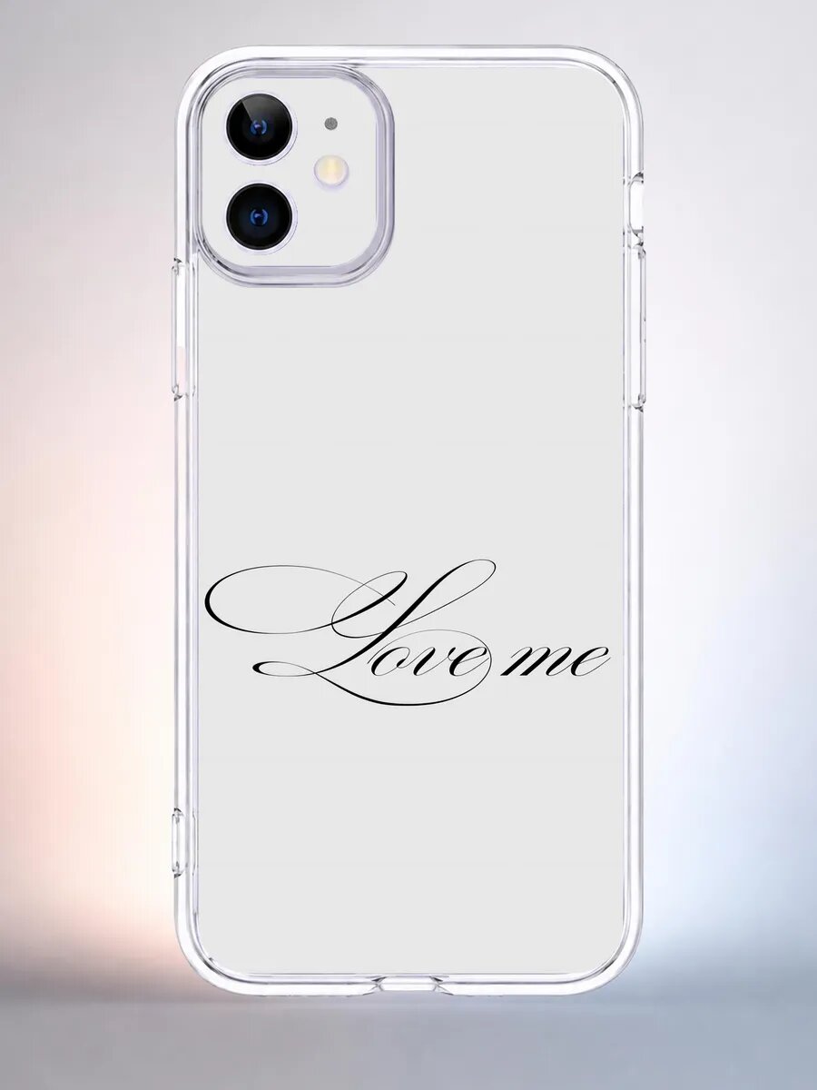 Чехол iPhone 11 каллиграфия, love y2k Indie sleaze