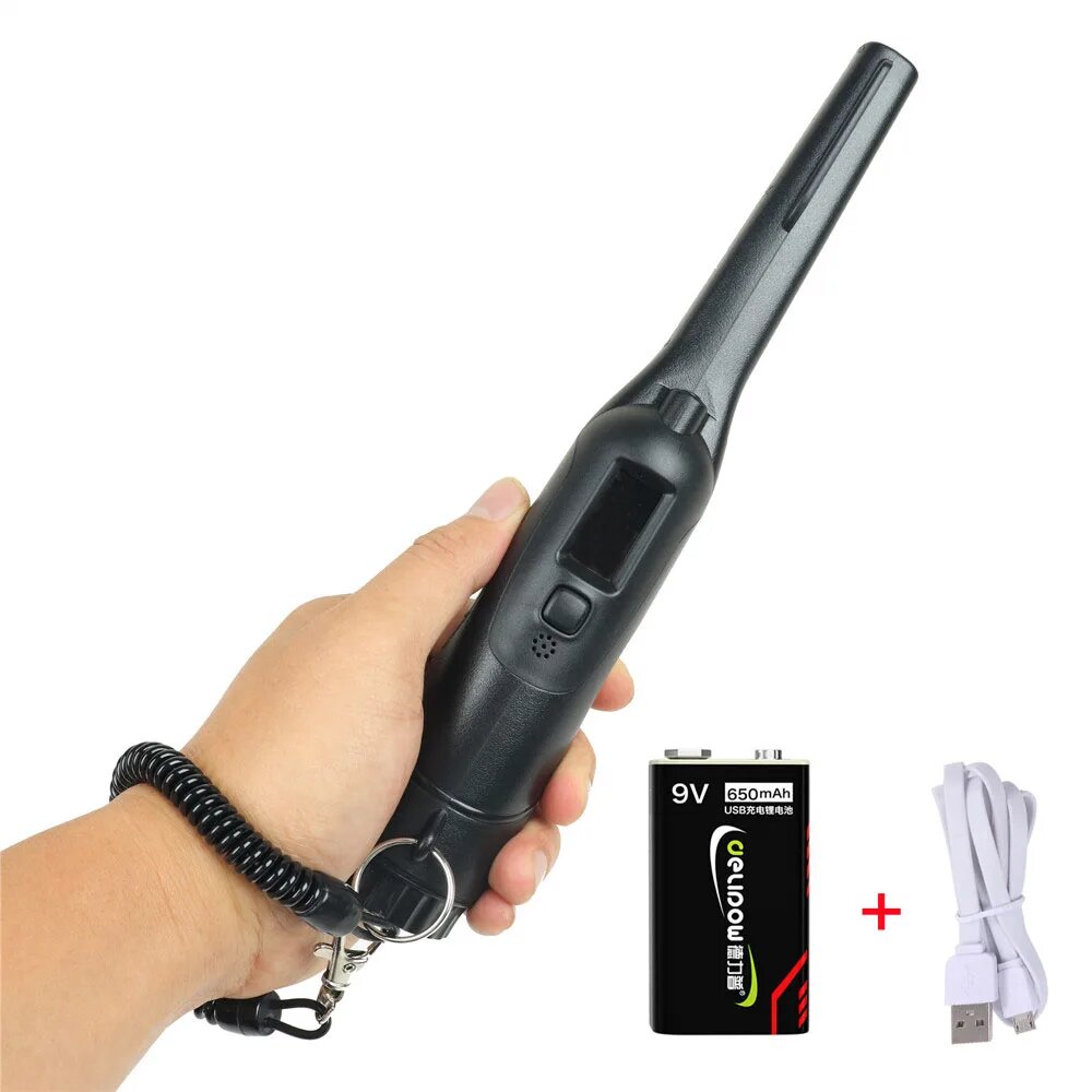 Портативный водонепроницаемый металлоискатель JinYinBiTan Black HS-09 kits