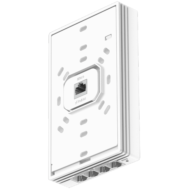 AP1300 Wall CUDY Точка доступа Wi-Fi CUDY AC1200 Gigabit Wall-Plate Access Point AC1200 Dual Band Gigabit Wall Plate Ac — фото 1