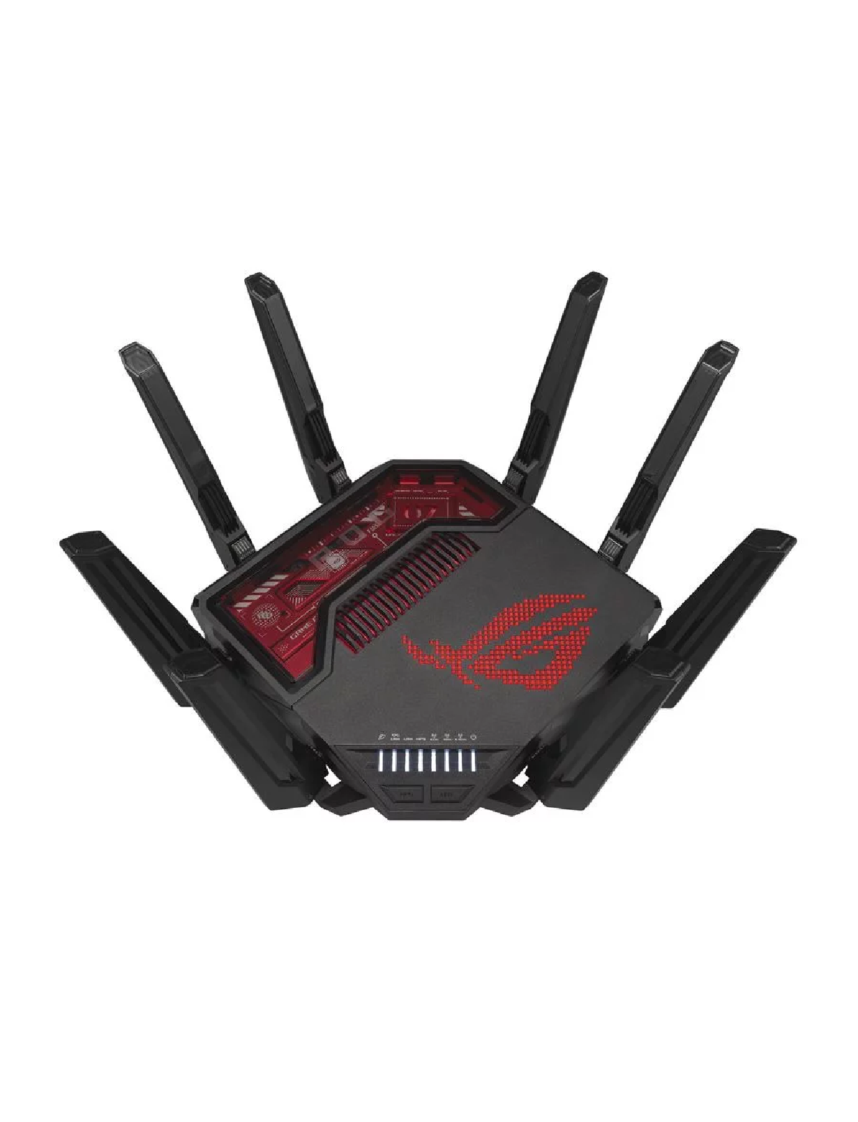 Роутер ASUS ROG Rapture GT-BE19000, Wi-Fi, 19000Мбит/c, поддержка Wi-Fi 7, чёрный