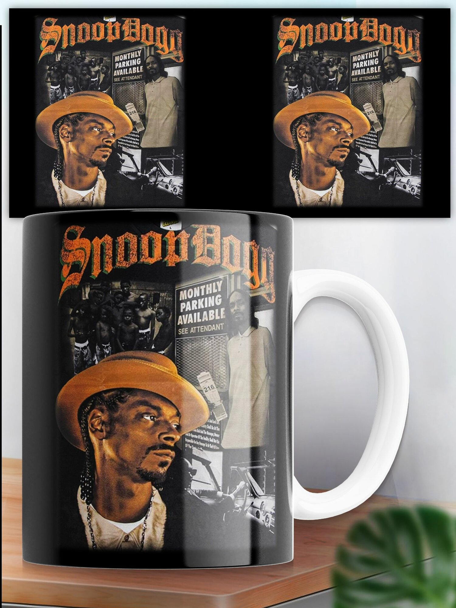 Кружка с принтом Snoop Dogg 2