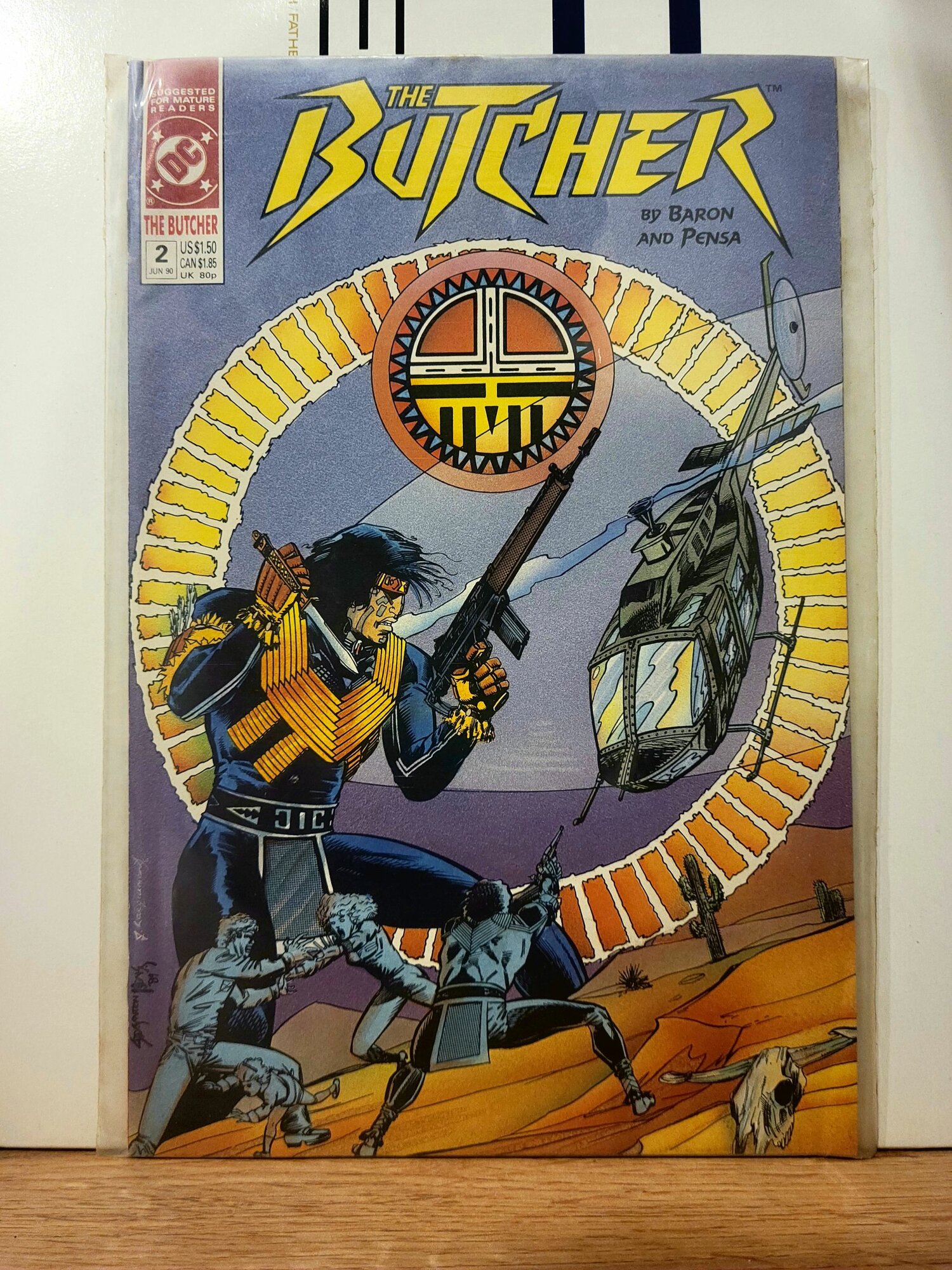 Ретро Комикс Butcher #2. 1990 Год. Оригинал!
