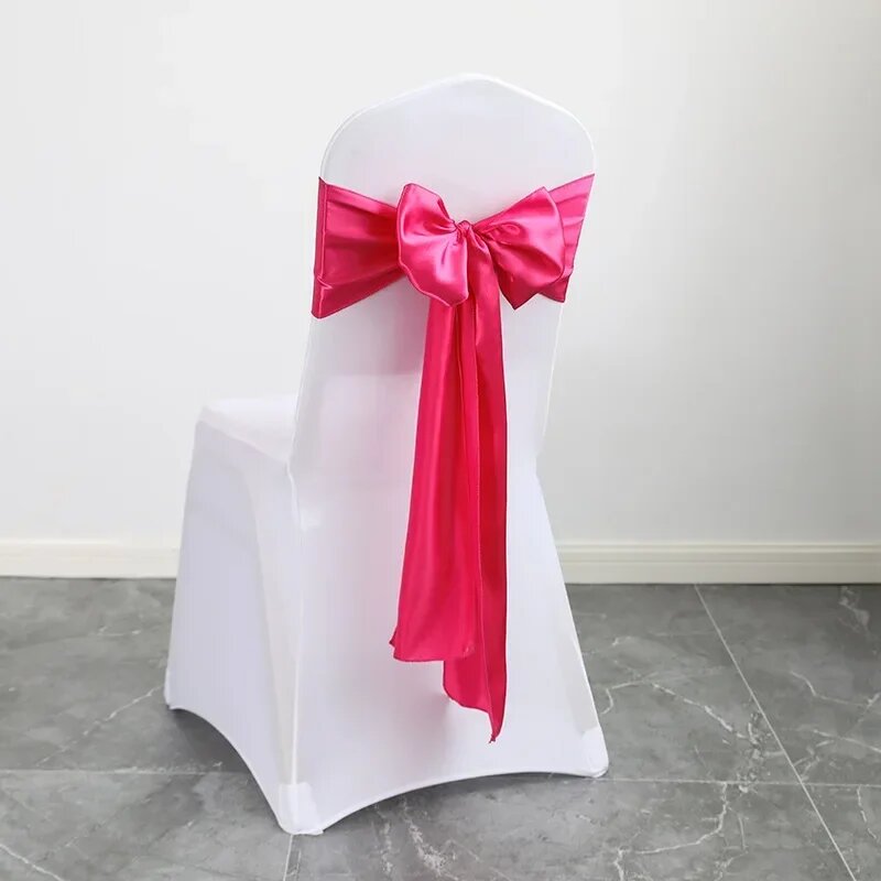 Бантик-галстук для стульев EVENTSDECOR Розовый, Fuchsia