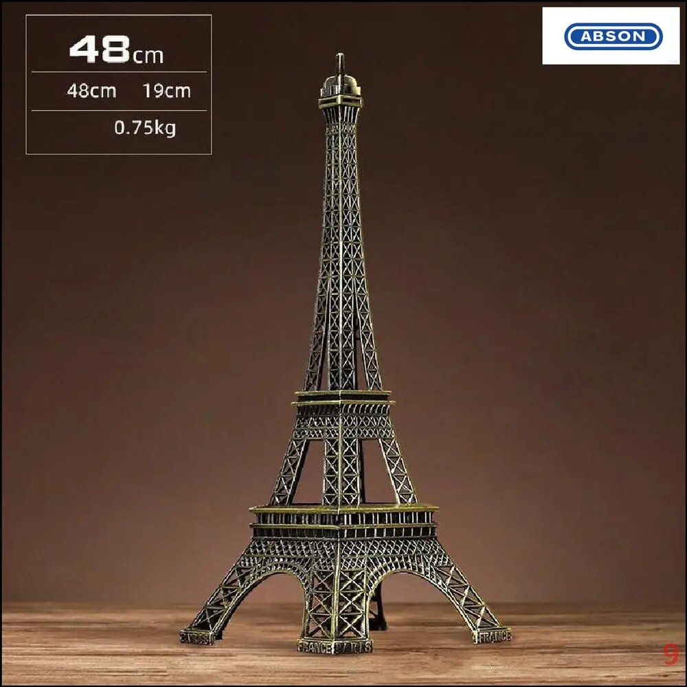 ABSON Статуэтка Эйфелева башня, высота 48 см