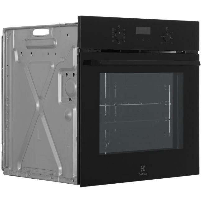 Electrolux EOD5C70BZ Встраиваемые электрические духовки ELECTROLUX/ Духовой шкаф с паром SteamBake, цвет -чёрный, утапли — фото 1