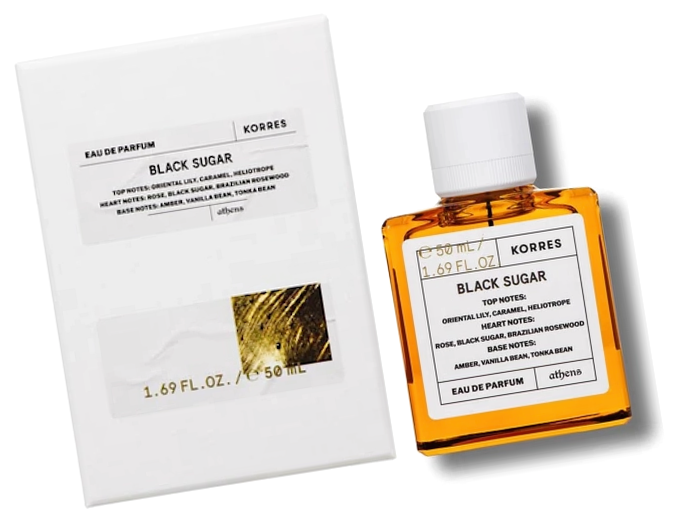 Черный Сахар Коррес парфюмерная вода 50 мл / Korres Black Sugar унисекс