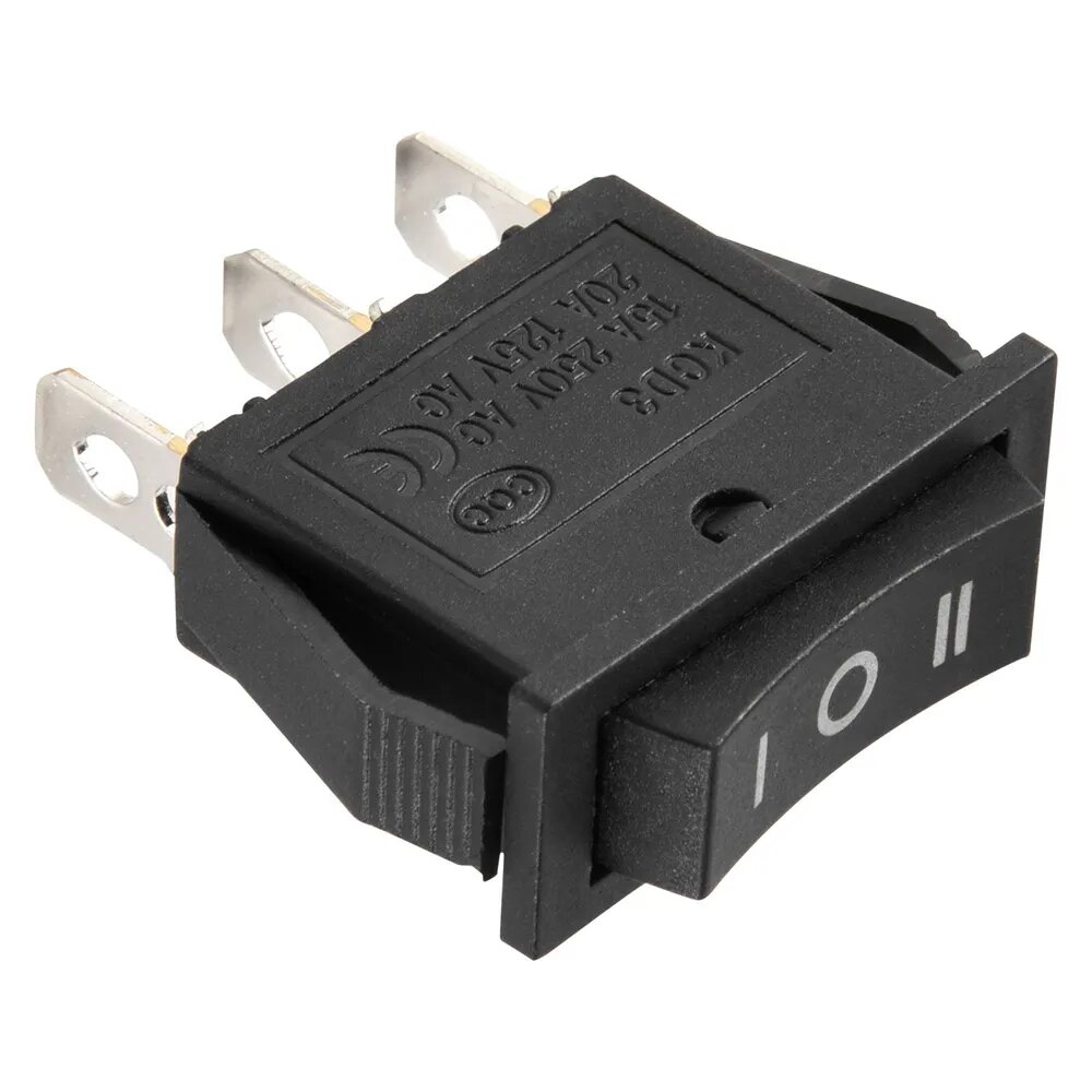 AC15A/250V 20A/125V 3-контактный SPDT -ON 3-позиционный кулисный переключатель