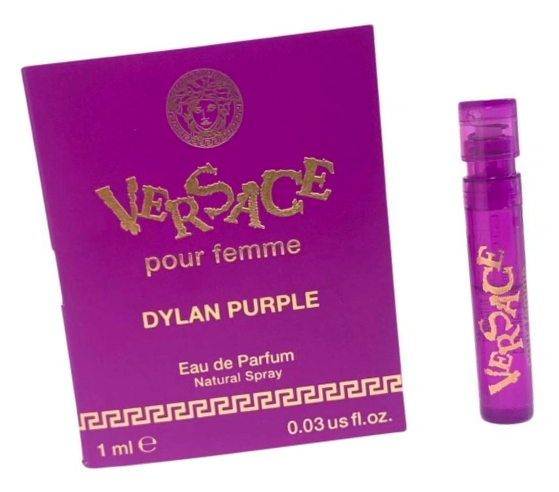 Духи Версаче Дилан Перпл 1 мл сэмпл для женщин - Versace Dylan Purple парфюмерная вода миниатюра