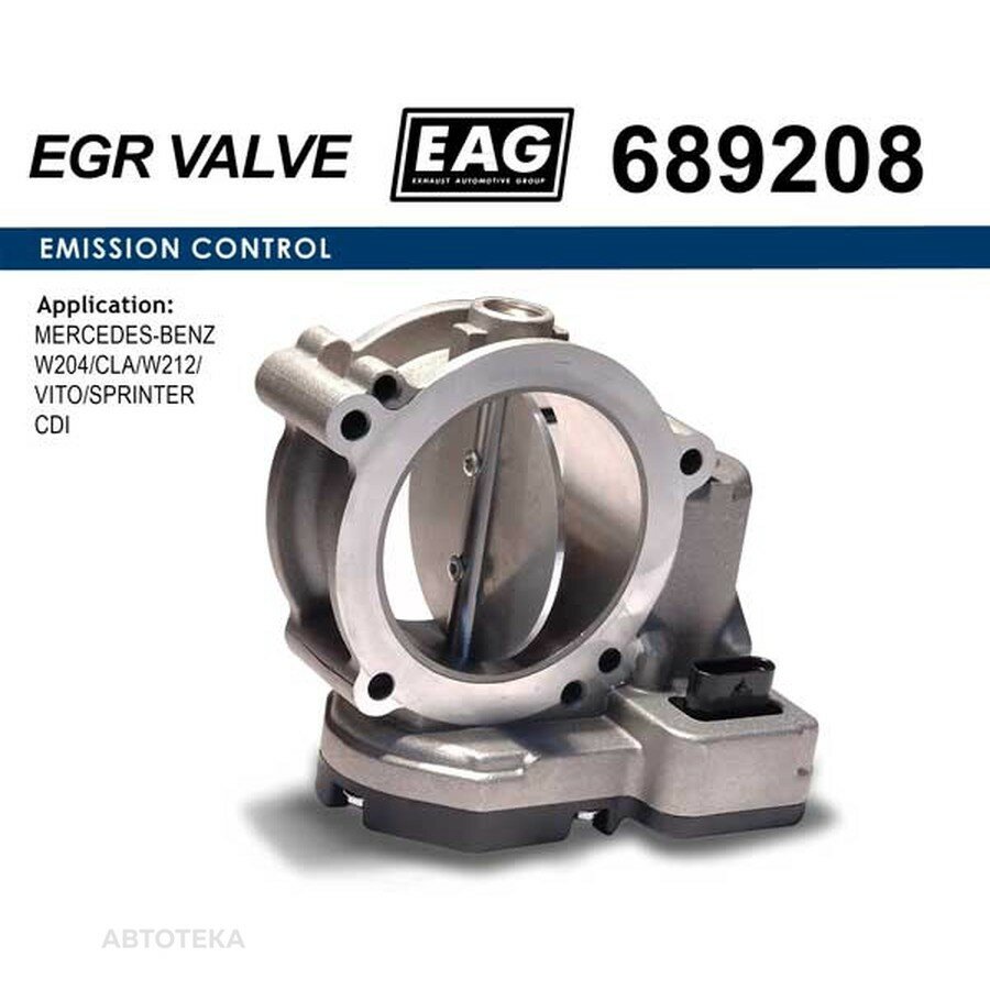 Заслонка дроссельная MB E(W212)/C(W204) EAG 689208
