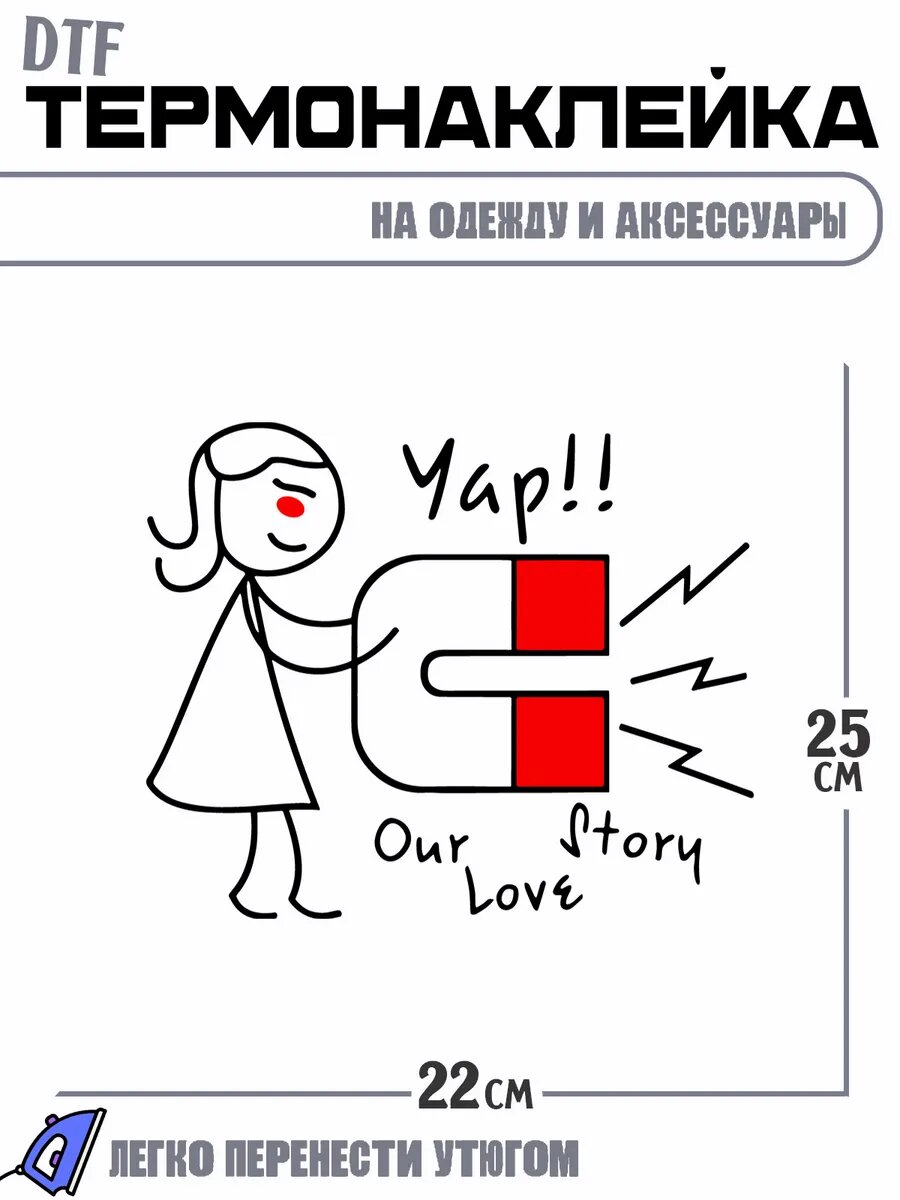 Термонаклейка магнит