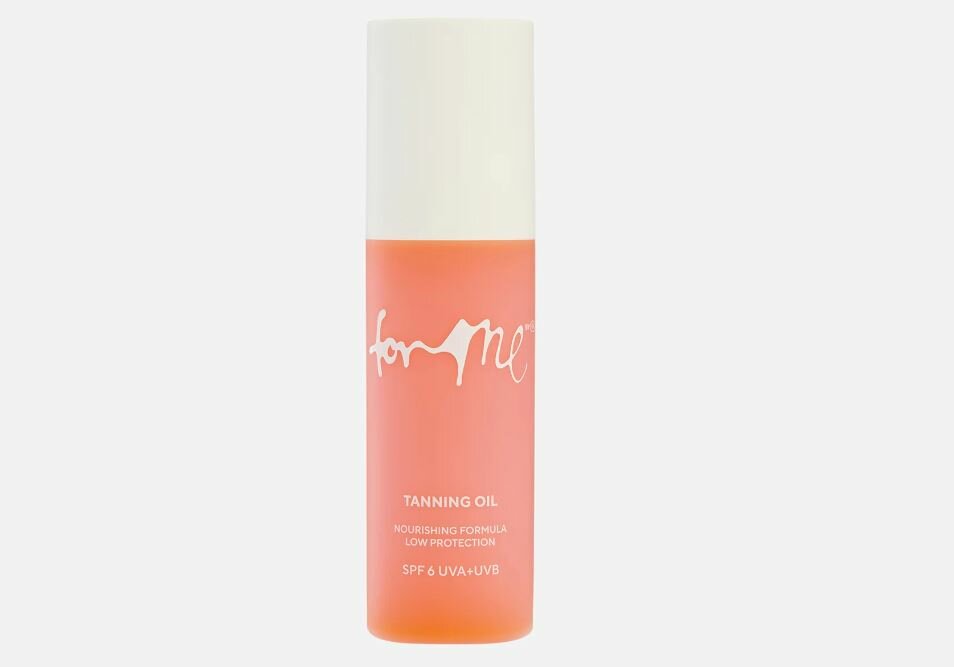 Масло для загара SPF 6 FOR ME by gold apple TANNING OIL UVA+UVB