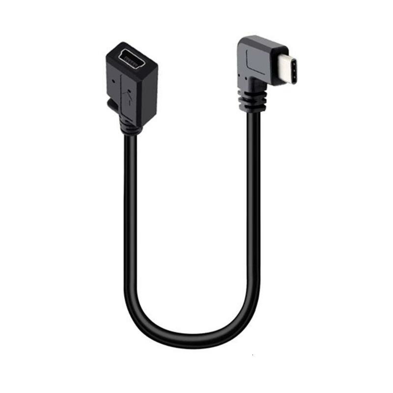 Переходник USB 5Pin (female) на Type-C (male), локоть