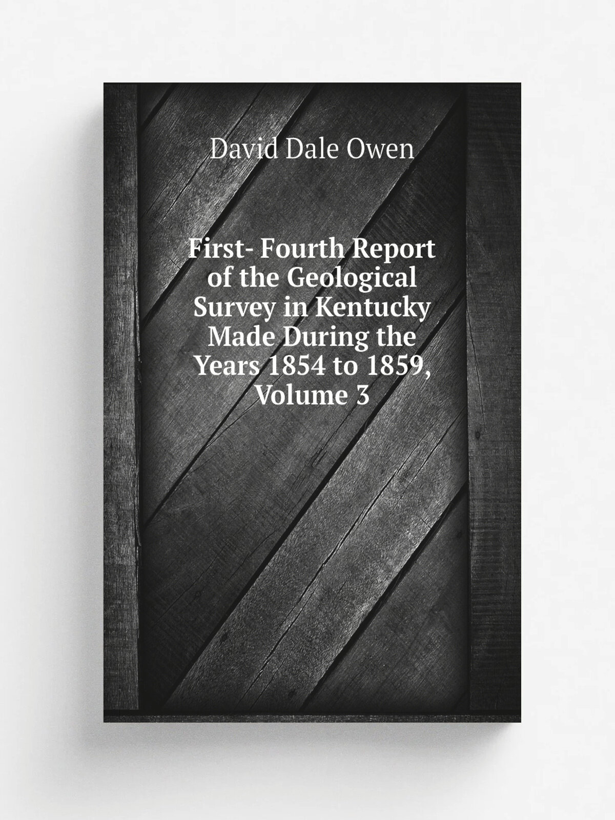 First- Fourth Report of the Geological Survey in Kentucky Made During the Years 1854 to 1859, Volume 3