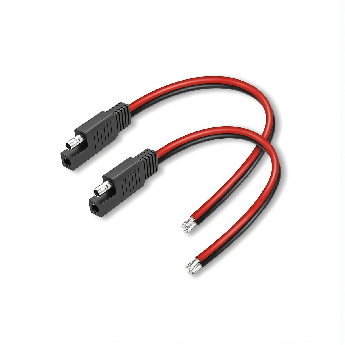 Кабель для автомобильного аккумулятора SAE 2 жильный 16AWG 0.3 метра ПВХ чистая медь для солнечных панелей соединение проводов