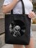 Сумка шоппер PRINTSHOT, фактура рельефная, черный
