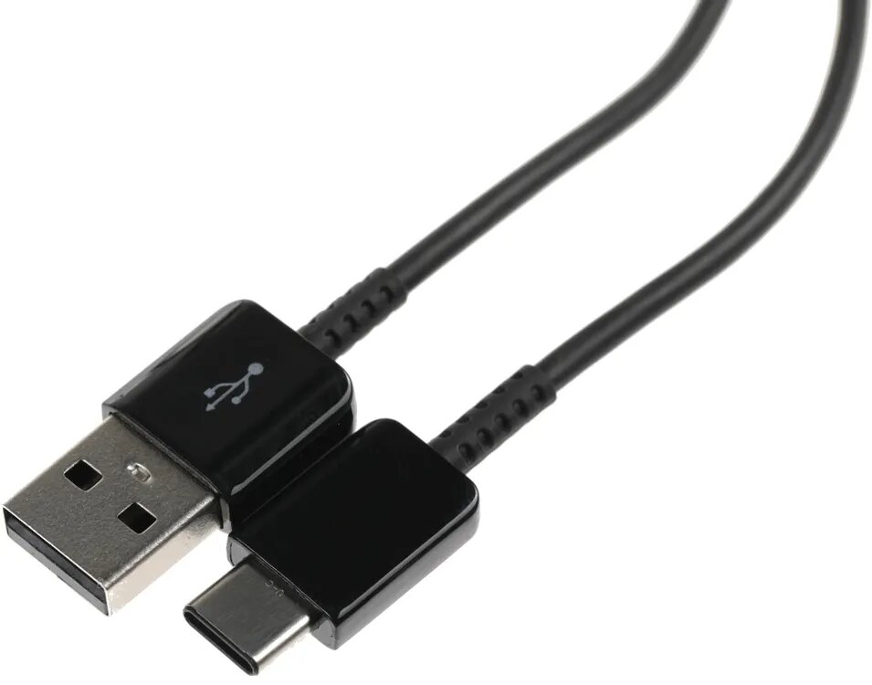 Кабель Samsung EP-DG930IBRGRU, USB Type-C (m) - USB (m), 1.5м, черный