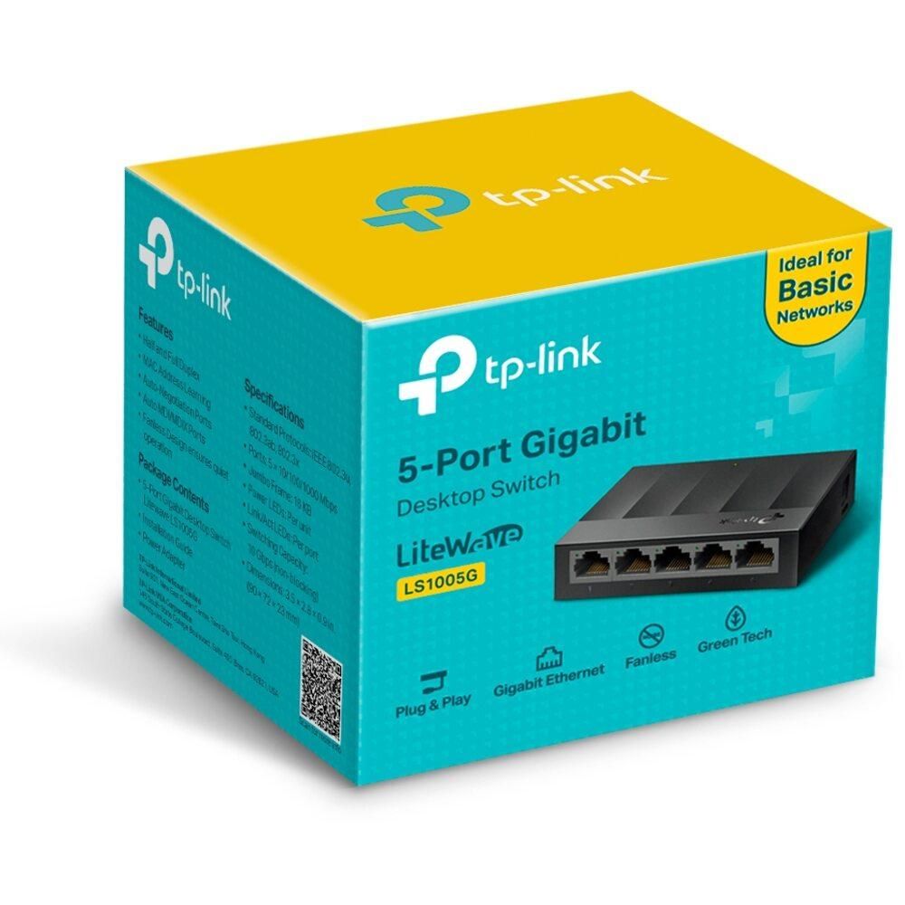 Коммутатор без POE TP-Link LS1005G — фото 1