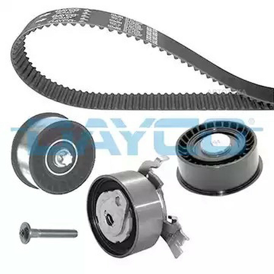 Комплект ремня ГРМ OPEL Astra G/H/Zafira/Meriva/Vectra C 1.4-1.8 16v 98 -> 98- 1.4-1.8 DAYCO KTB361