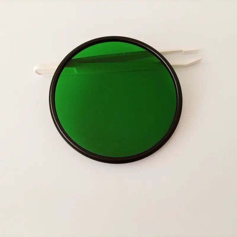 Зеленый оптический фильтр 532 нм D58mm-with ring