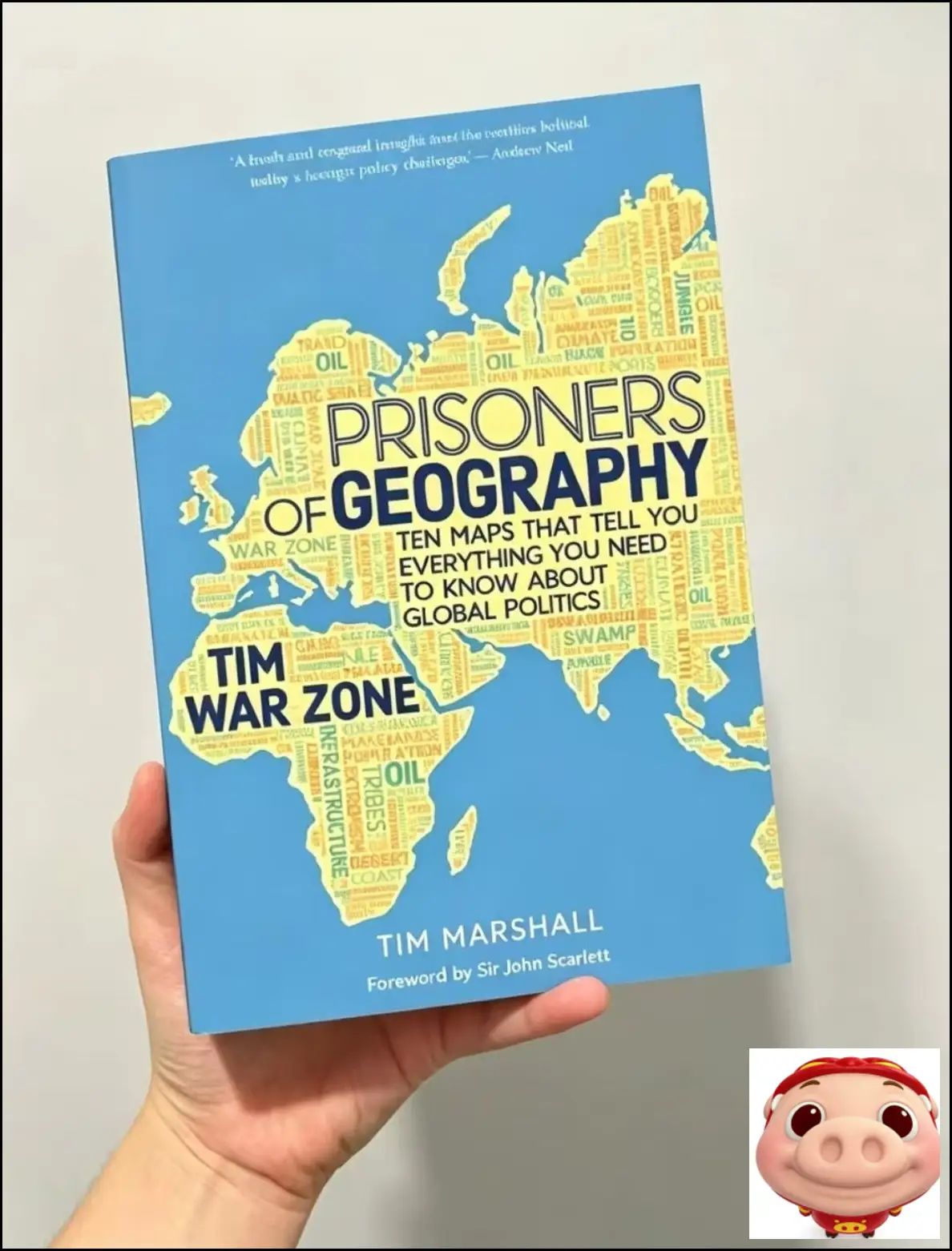 Prisoners of Geography by Tim Marshall Politics International Relations English Book