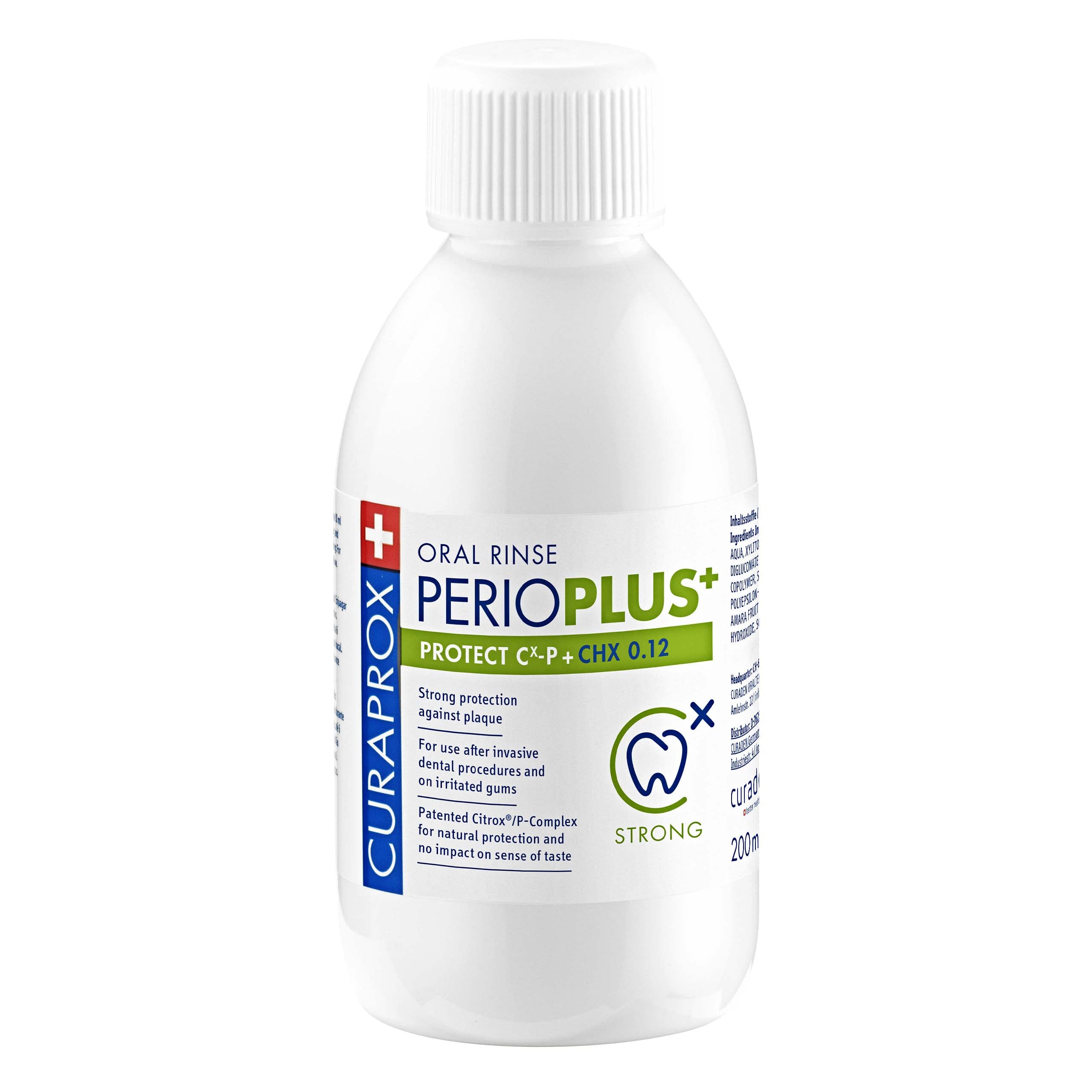 Ополаскиватель для полости рта Curaprox Perioplus Protect 0, 12chx, 200 мл