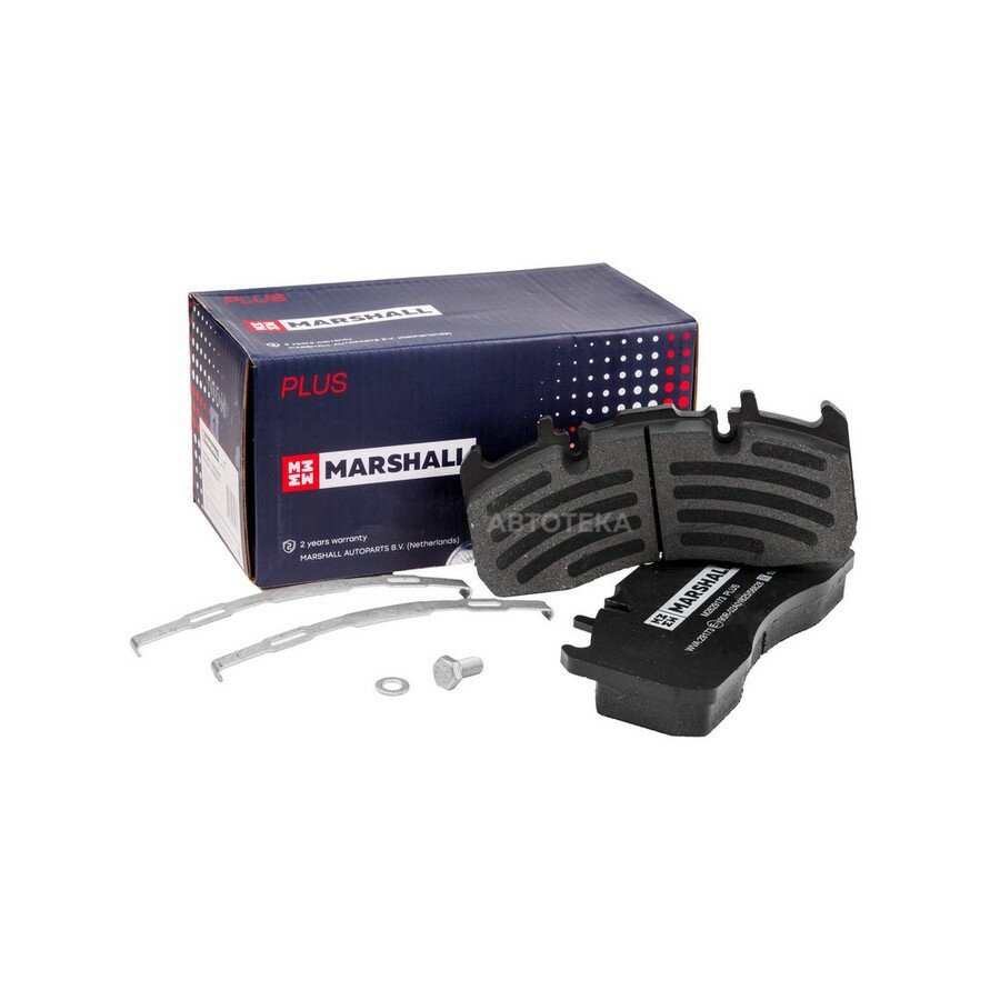 Колодки тормозные (с уст. комп.) (PLUS) Meritor Elsa-225-1 WVA 29173 (M2629173/ PLUS) MARSHALL M2629173P