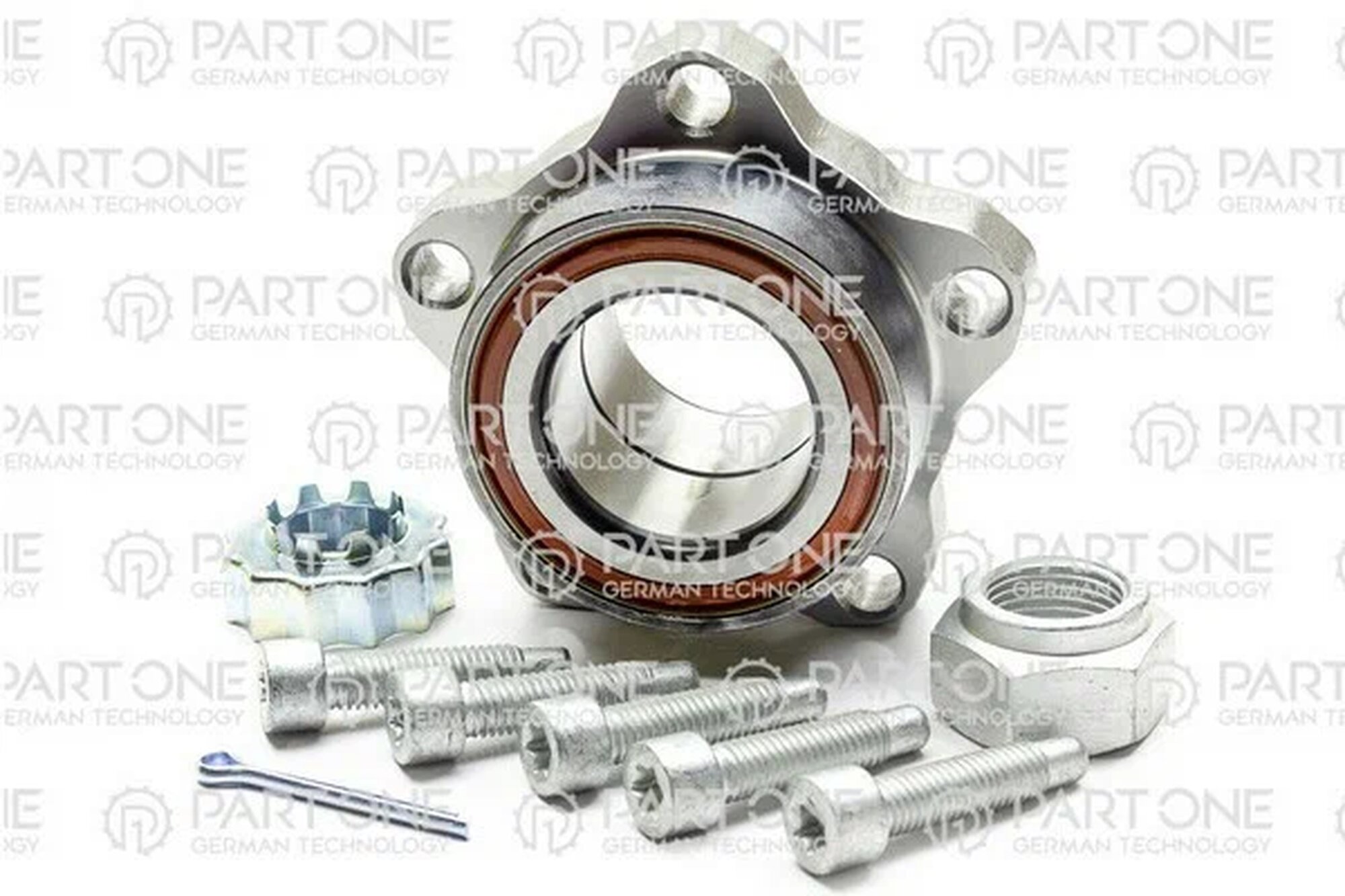 Ступица колеса передняя FORD: Transit 06-12 кроме спарки и HD PART-ONE 1BK105H