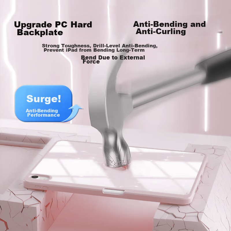 Zhiting защитный чехол для iPad 11/10 2025 года с акриловым покрытием, полная защита от изгиба и падения с держателем
