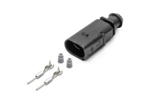 Разъем 1J0973802 2-х контактный компрессора кондиционера VAG