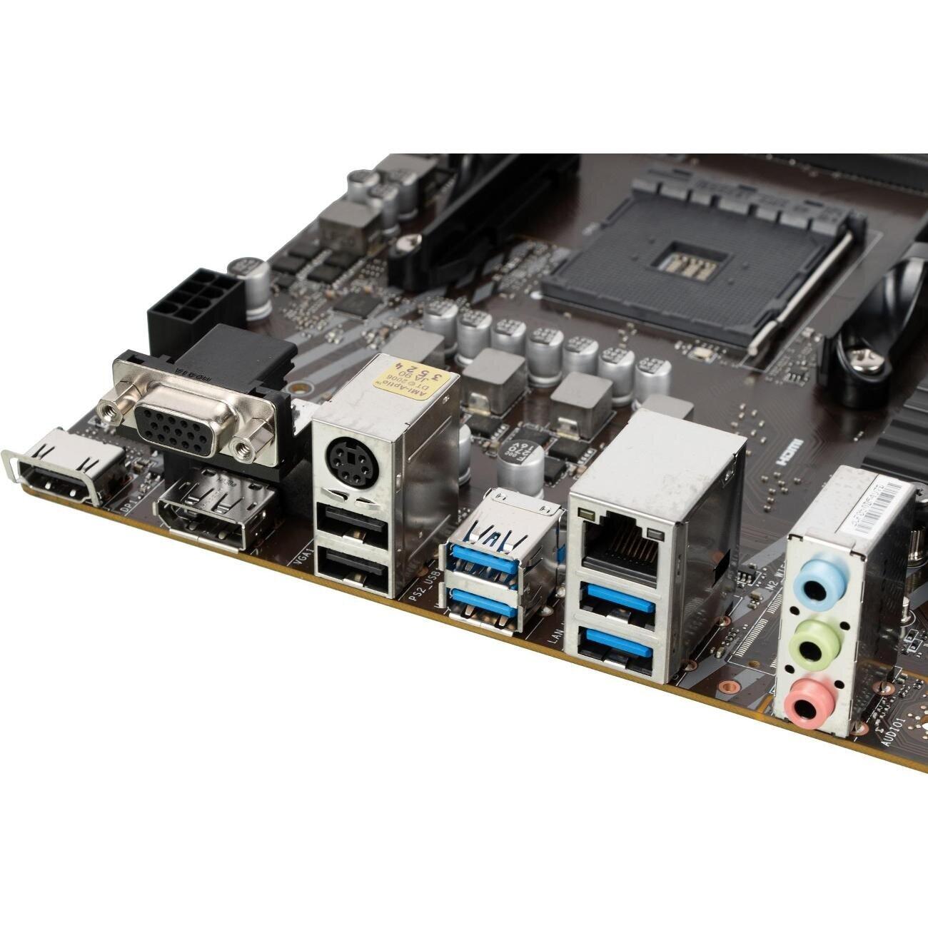 Материнская плата MSI A520M PRO, чипсет AMD A520, AM4, microATX