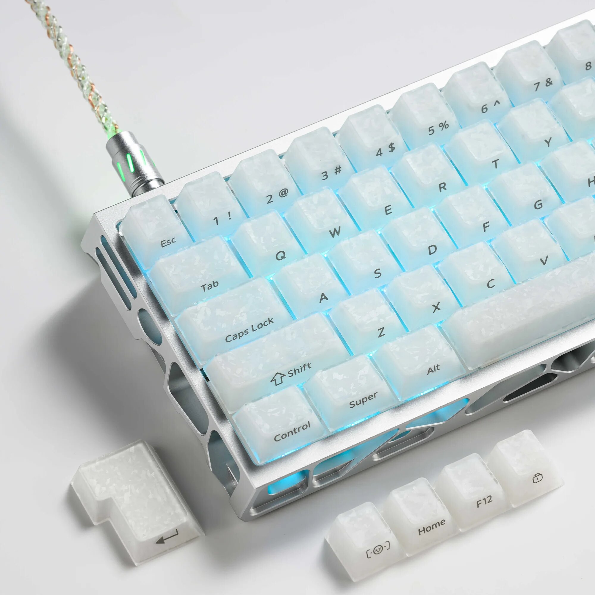 XVX Jelly White Кейкапы Cherry Profile 126 шт