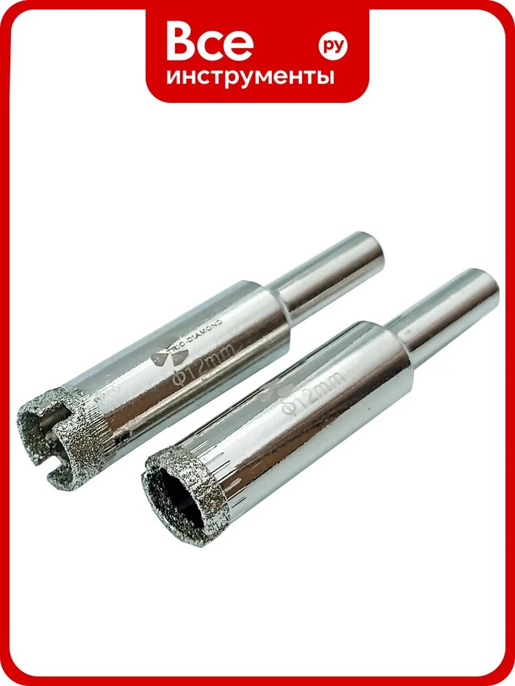 Коронка алмазная по керамике и кафелю TRIO-DIAMOND 12 мм 400012