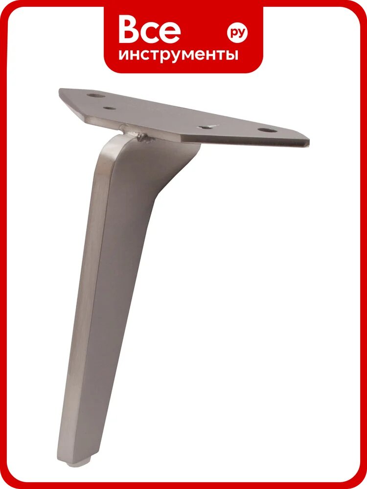 Опора для мебели JET 500 H-160 мм, сталь, нержавейка FDH500S.160SS99