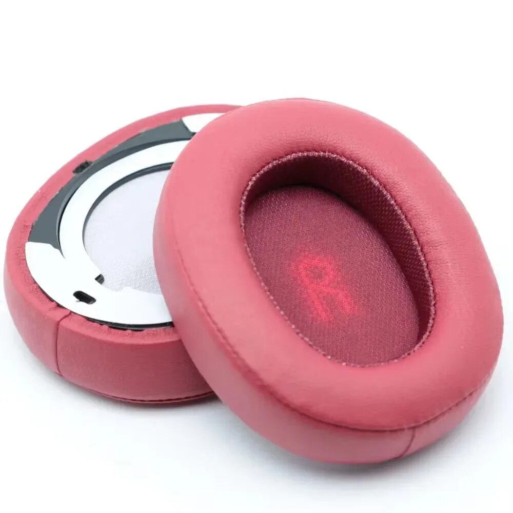 Розовые амбушюры для наушников JBL E55BT Red L R