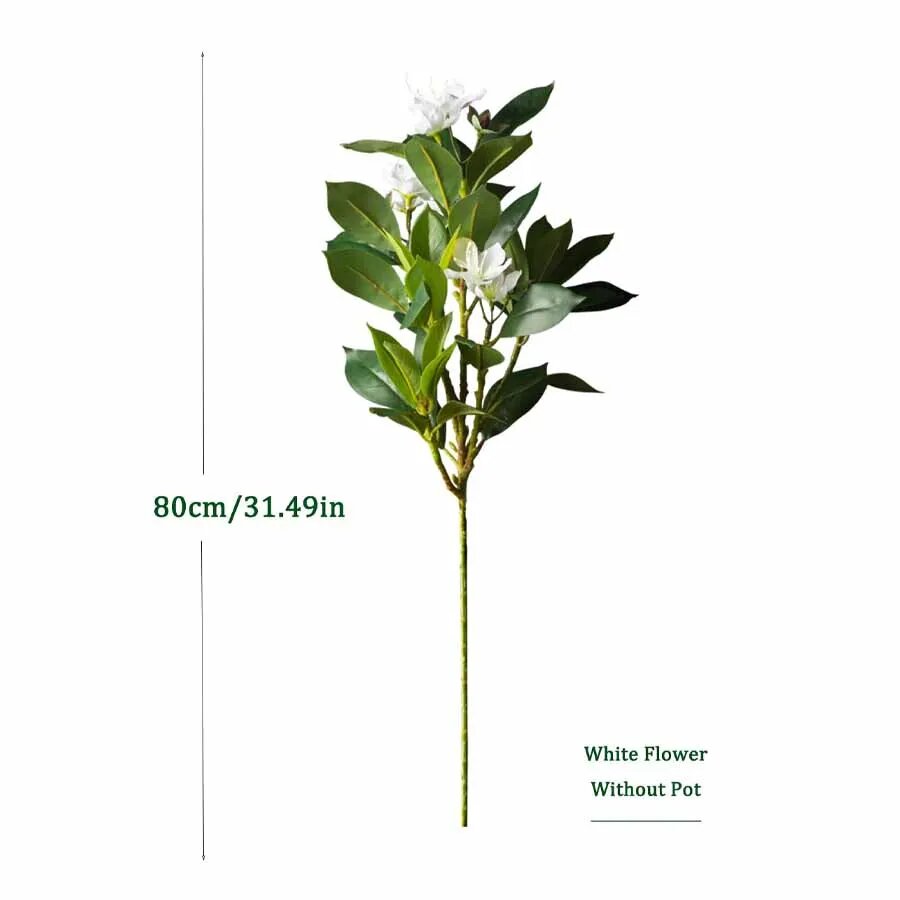 Искусственный фикус баньян Kmitang 80/120 см 80cm White