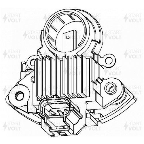 Регулятор напряжения генератора для а/м Ford Kuga II (13-) 2.5i, STARTVOLT VRR1085