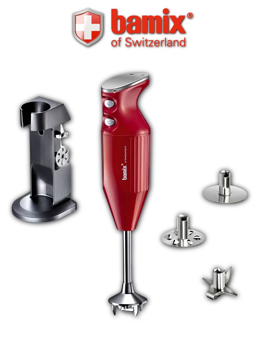 Блендер Bamix M200 Deluxe Metallic Red 1010.005