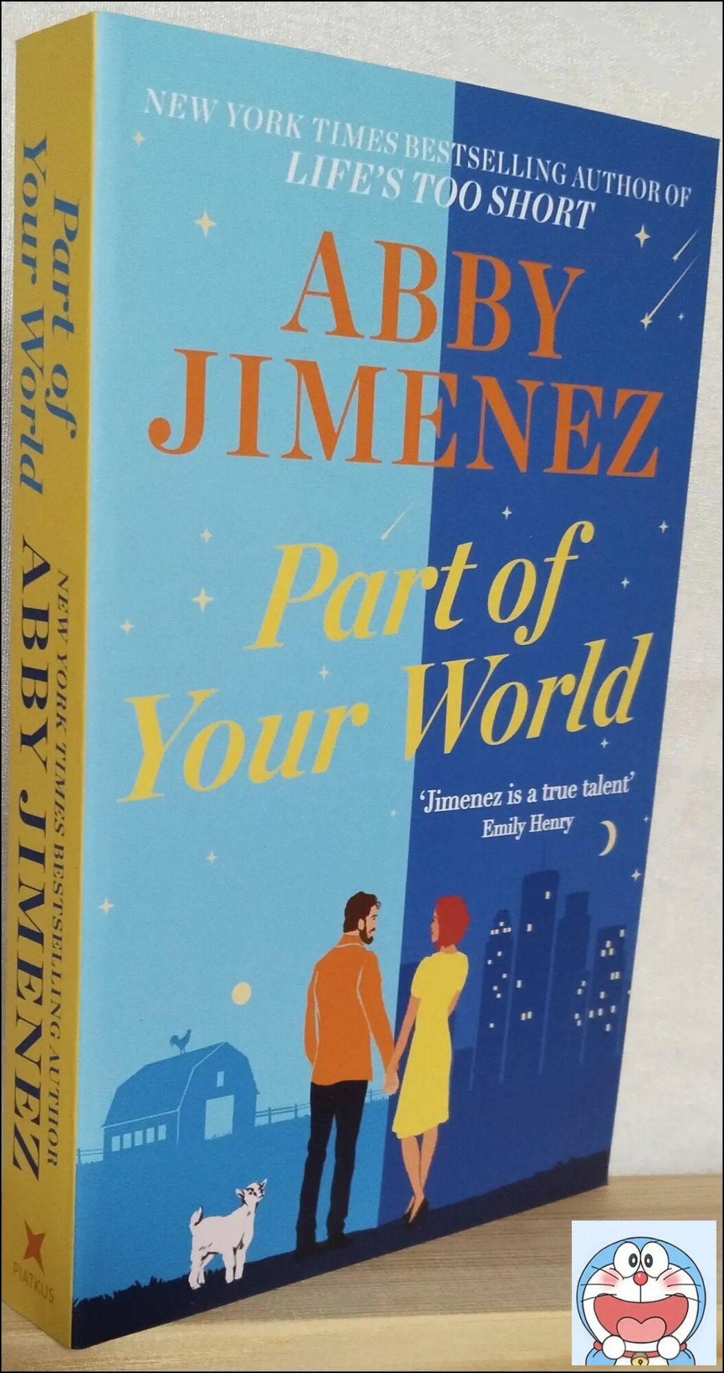 Книга Abby Jimenez «Часть твоего мира» (Part of Your World) на английском языке, мягкая обложка, 400 страниц, ISBN 978-0