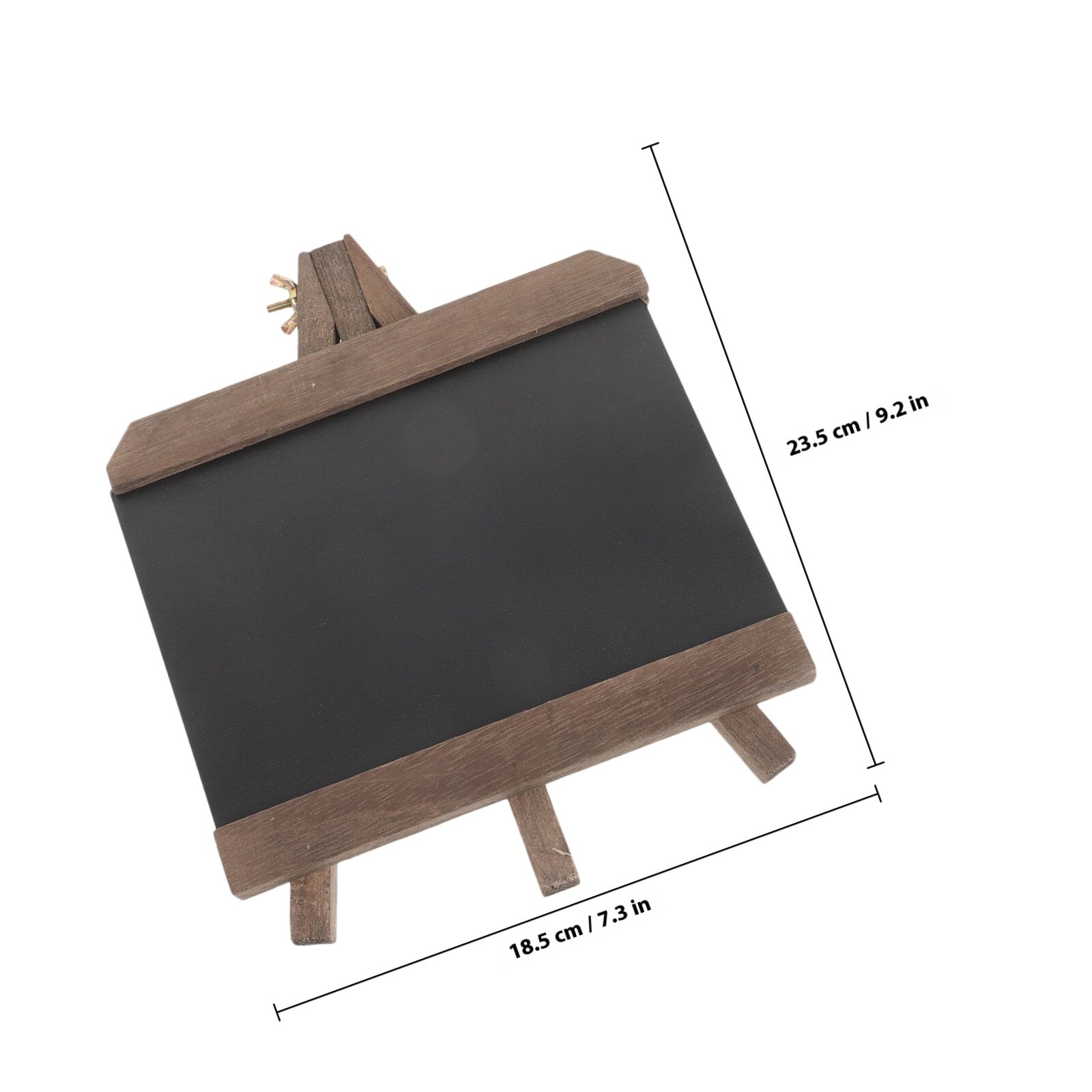 Доска Для Записей С Мелом Чёрного Цвета Размером 23.5x18.5cm Для Дома И Офиса